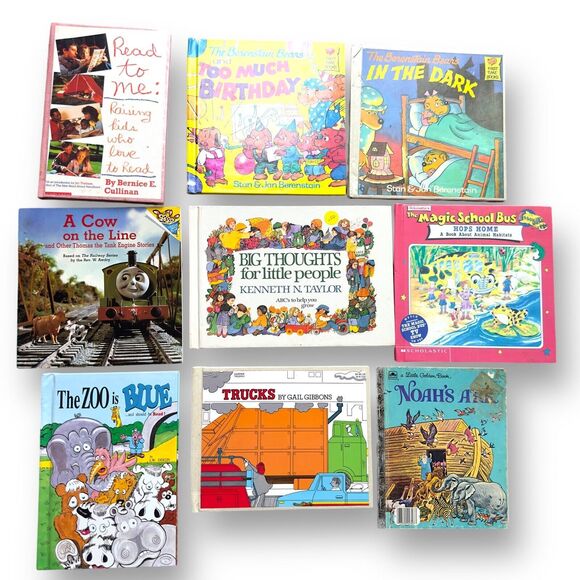 Toys | Vintage 8s And 90s Childrens Picture Books Lot Of 9 Hardcover ...